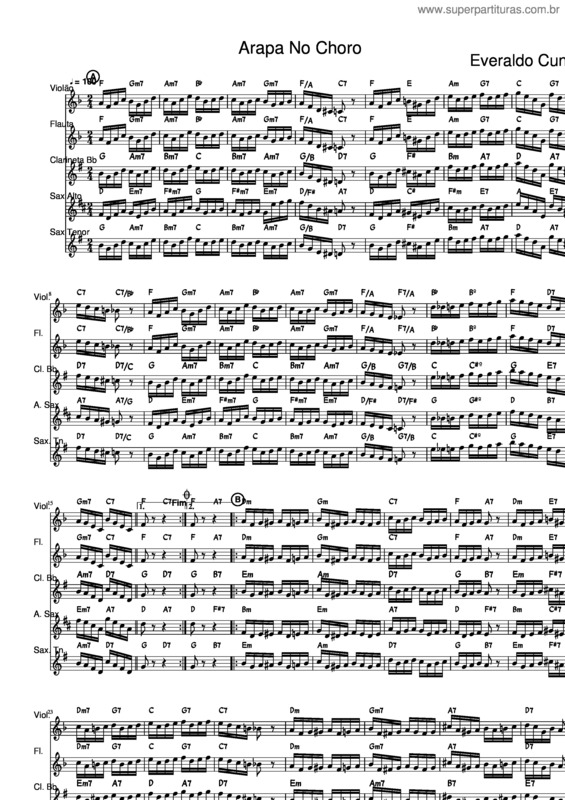 Super Partituras - Arapa No Choro (Desconhecido)