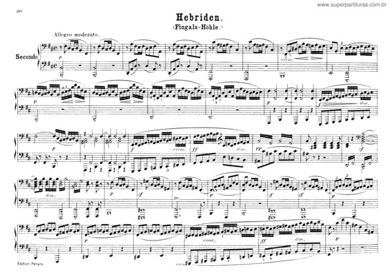 Super Partituras - As Hébridas v.3 (Felix Mendelssohn Bartholdy)