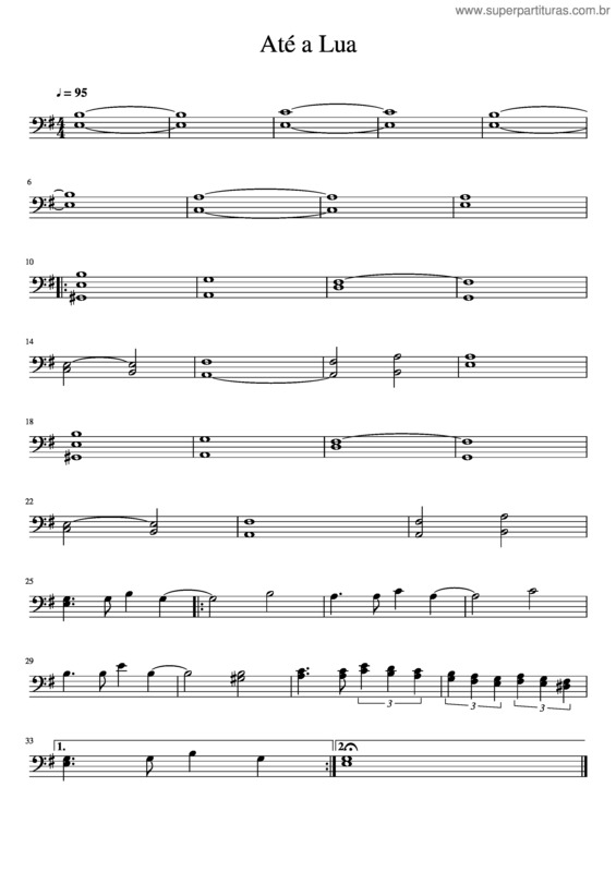 Super Partituras - Até A Lua v.3 (Tião Carvalho)