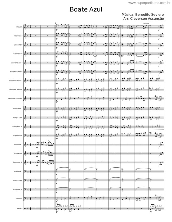 Super Partituras - Boate Azul v.15 (Benedito Seviero)
