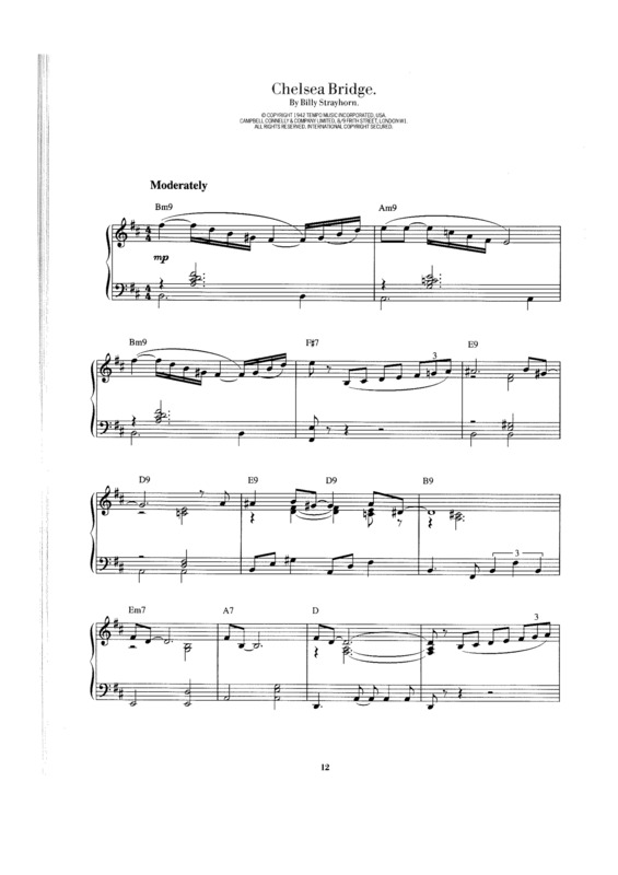 Super Partituras - Chelsea Bridge (Duke Ellington), com cifra