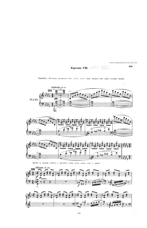 Super Partituras - Christmas Eve v.8 (Nikolai Andreyevich Rimsky-Korsakov)