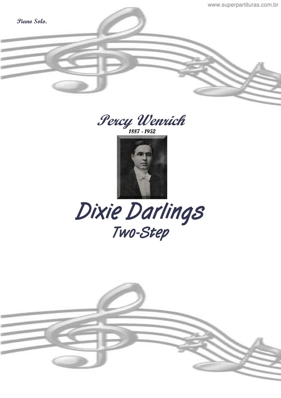 Super Partituras - Dixie Darlings (Percy Wenrich)