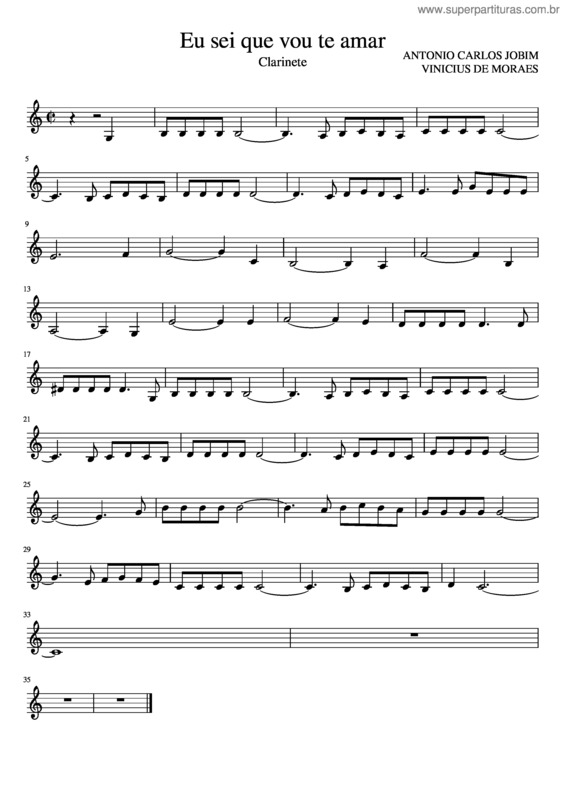 Super Partituras - Eu Sei Que Vou Te Amar v.64 (Tom Jobim, Vinícius De ...