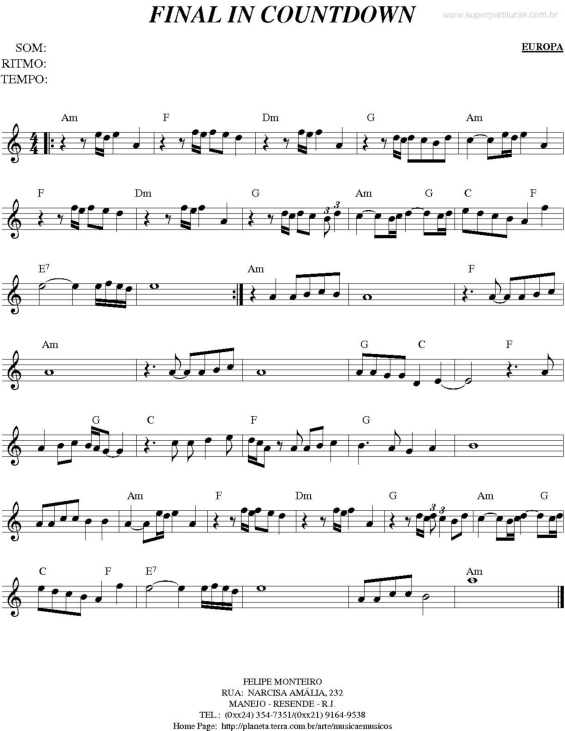 The final countdown movie - paybezy