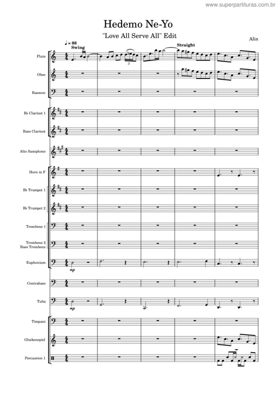 Super Partituras - Hedemo Ne-Yo (Fujii Kaze)