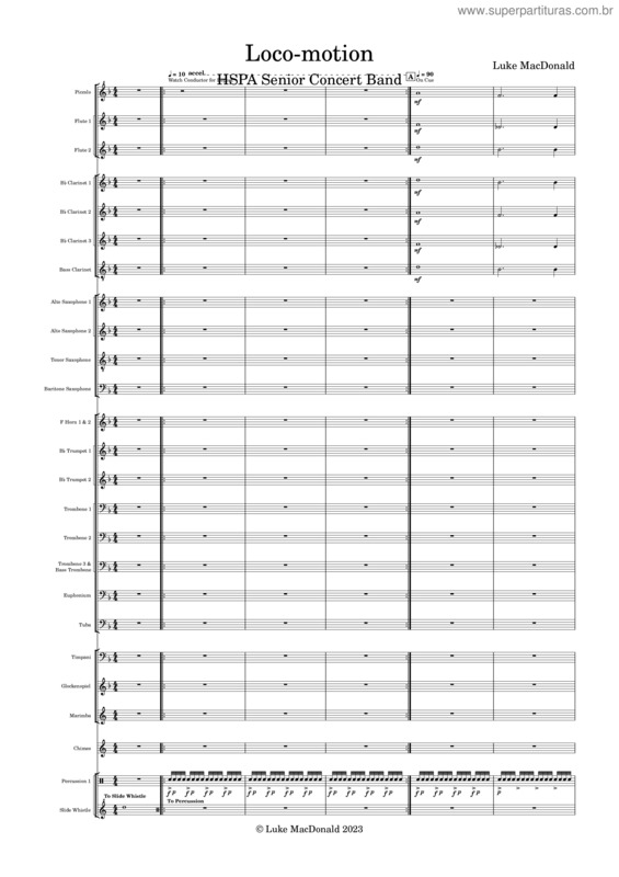 Super Partituras - Loco-Motion (Desconhecido)