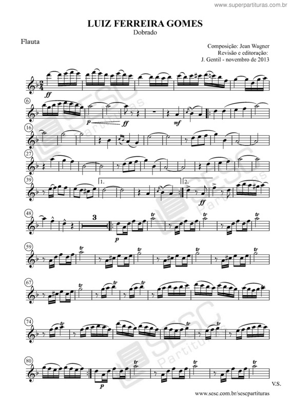 Super Partituras - Luiz Ferreira Gomes v.2 (Jean Wagner), com cifra