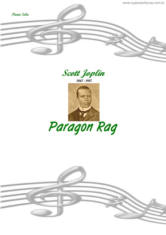 Super Partituras - Paragon Rag (Scott Joplin)