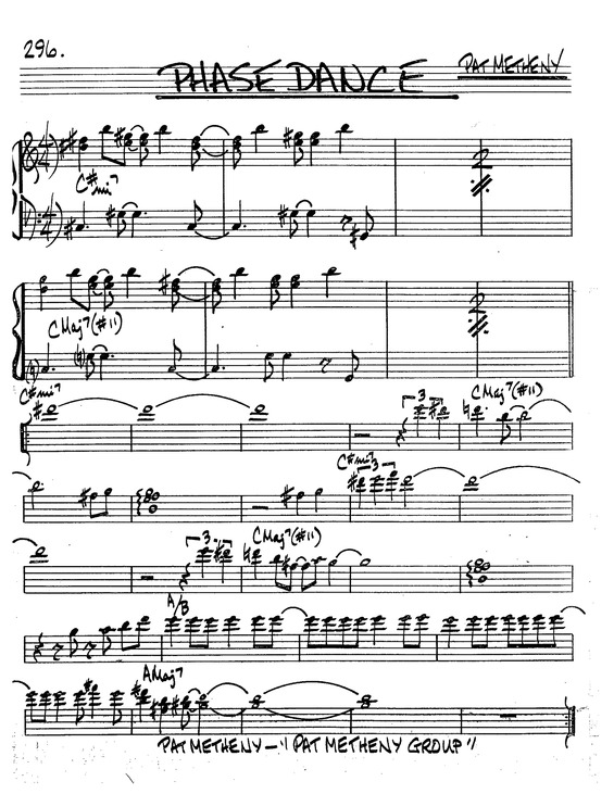 Super Partituras - Phase Dance v.2 (The Real Book Of Jazz)