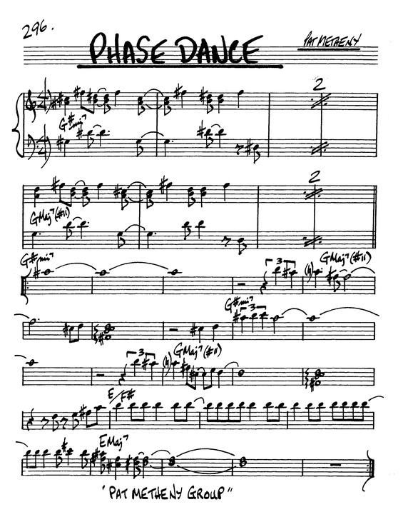 Super Partituras - Phase Dance (The Real Book Of Jazz)