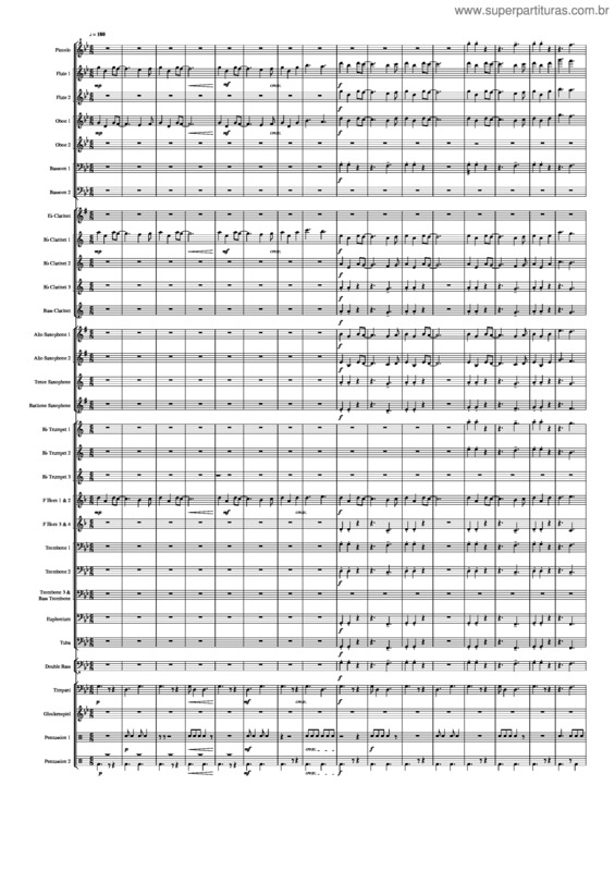 Super Partituras - Sinfonía Para El Viento v.2 (Desconhecido)