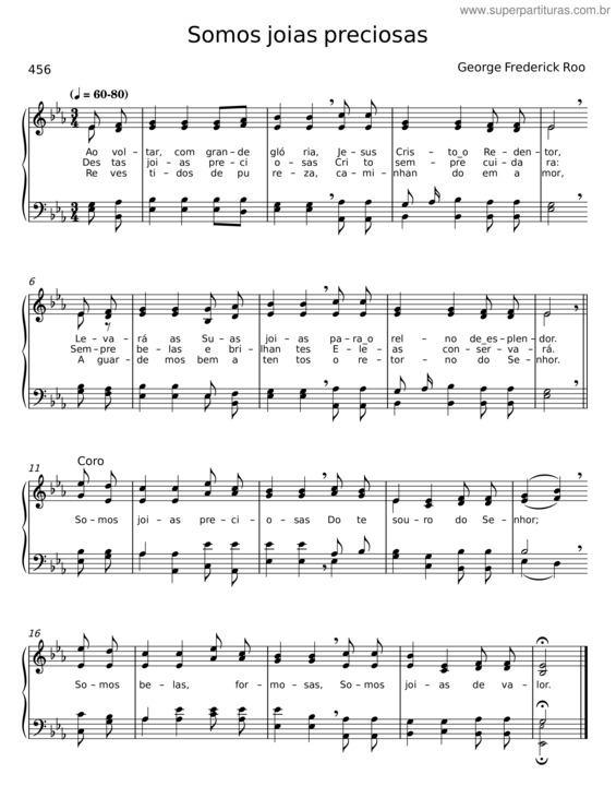 Super Partituras - Somos Joias Preciosas v.2 (George Frederick Root)