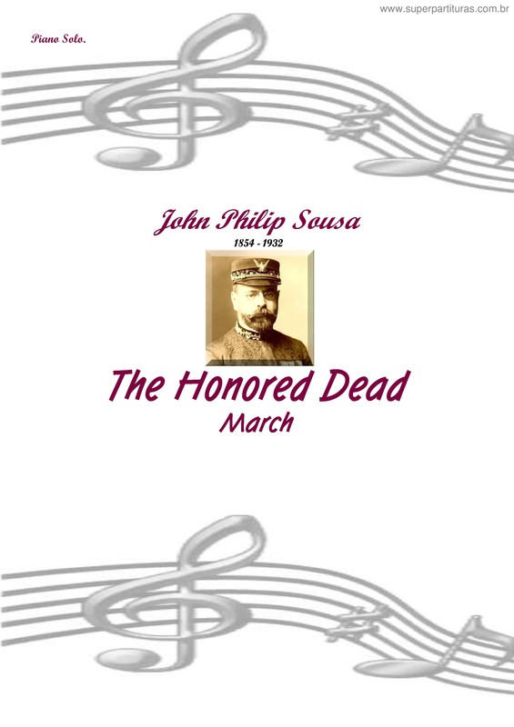 Super Partituras - The Honored Dead (John Philip Sousa)