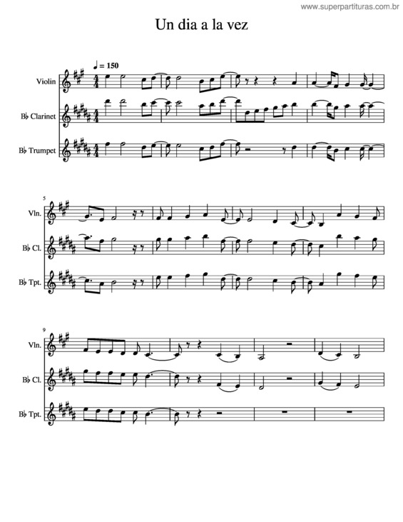 Super Partituras - Un Día A La Vez (Misc Praise Songs)