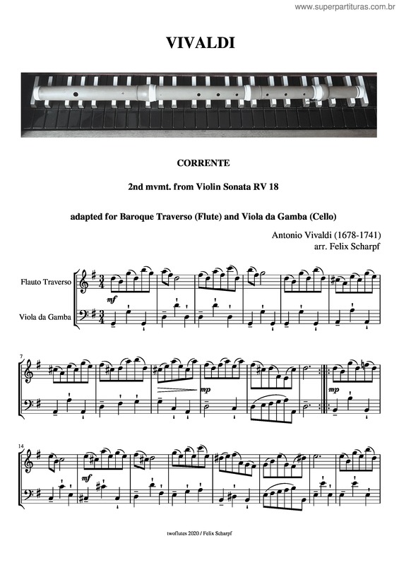 Super Partituras - Vivaldi, Antonio (Antonio Vivaldi)